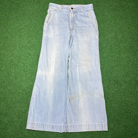 Jeans | Vintage 7s Bell Bottom Flared Jeans Brittania Disco Era Pants ...